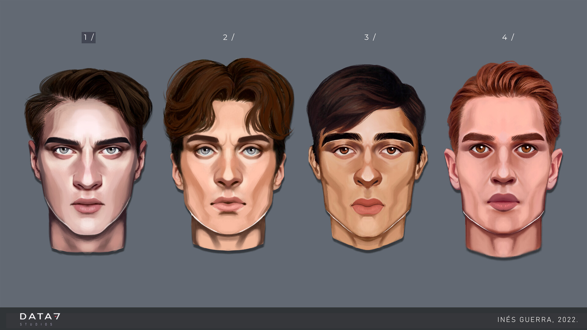 Inés Guerra - Data7 - Corporal Character Design