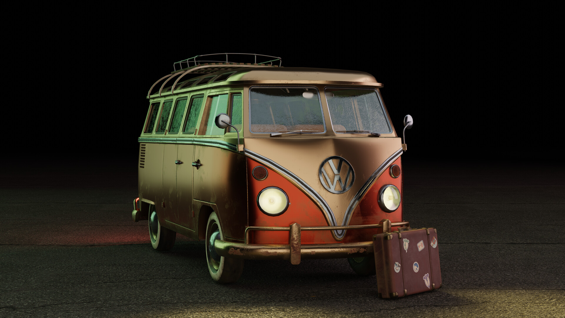 Dmitry Vlasenko - On the road with T1 Samba 1966.