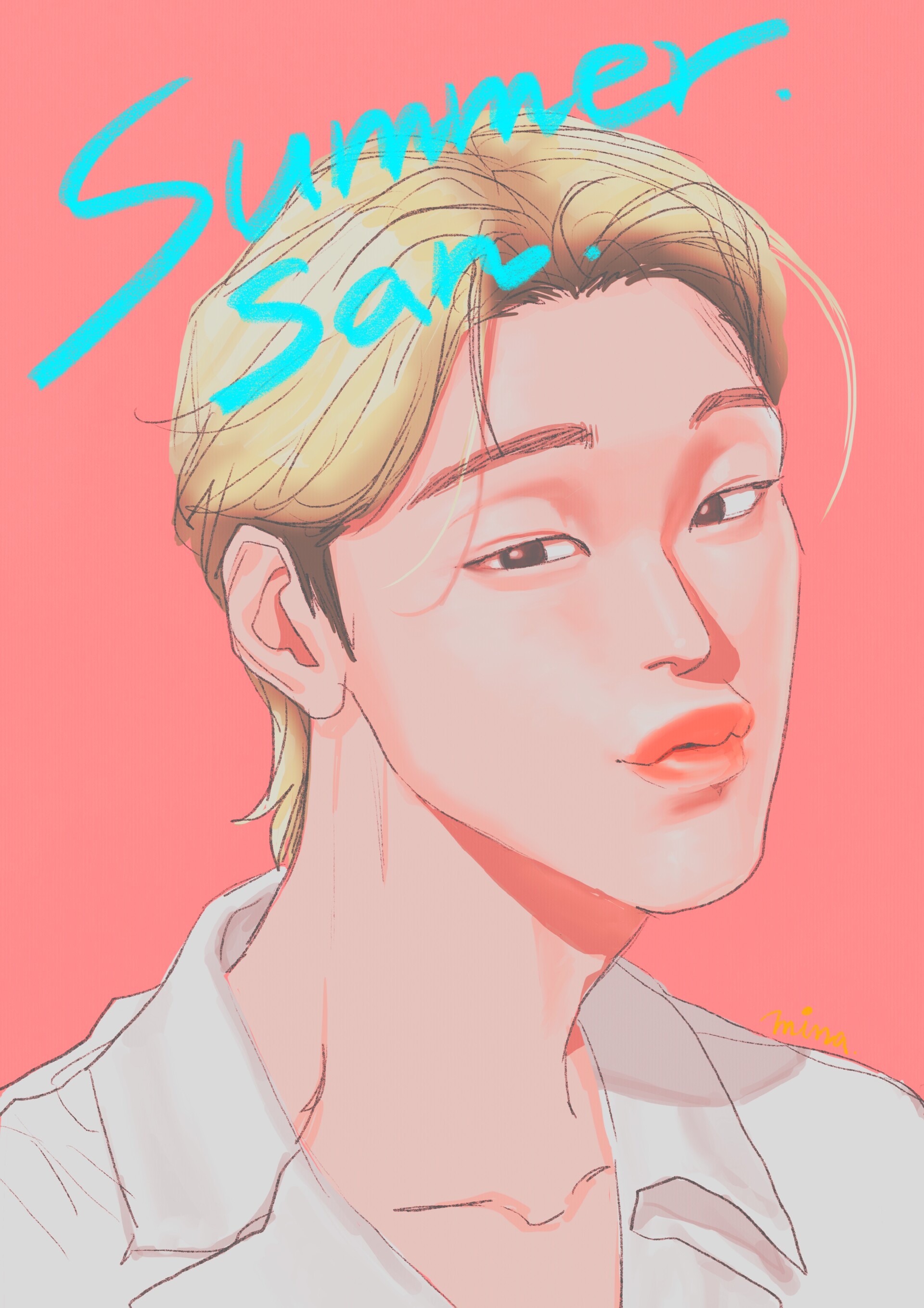 ArtStation - Summer boy