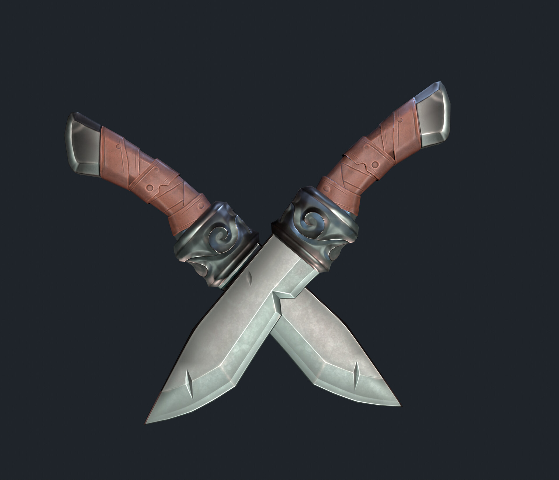ArtStation - Stylized knife.