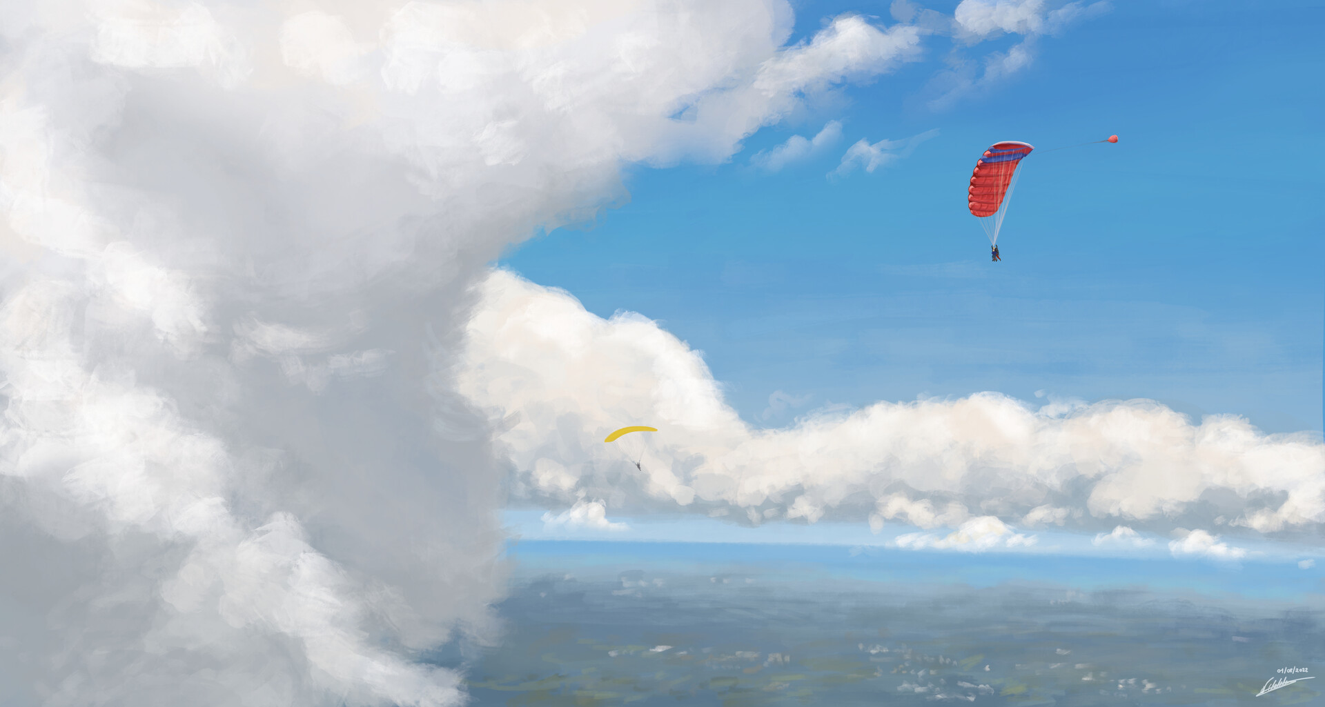 ArtStation - Into the Clouds