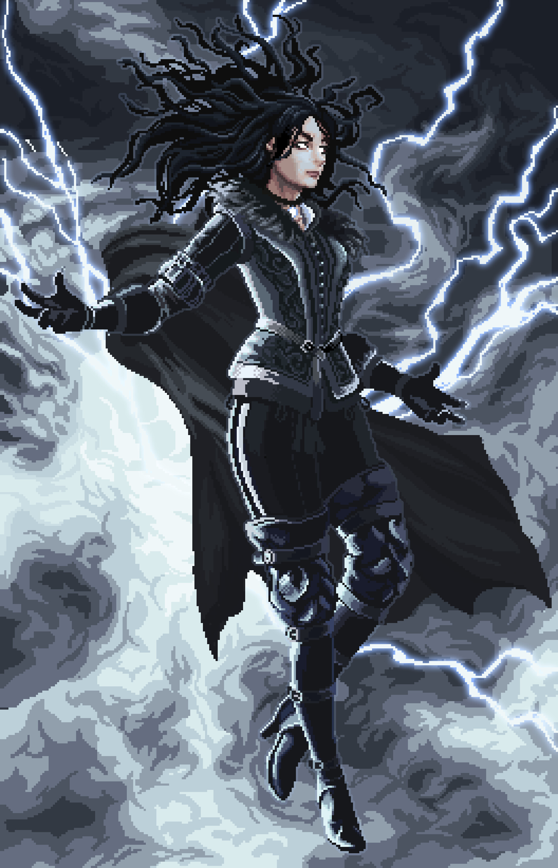 ArtStation - pixelart Witcher