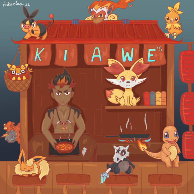 ArtStation - Fan Art of Kiawe