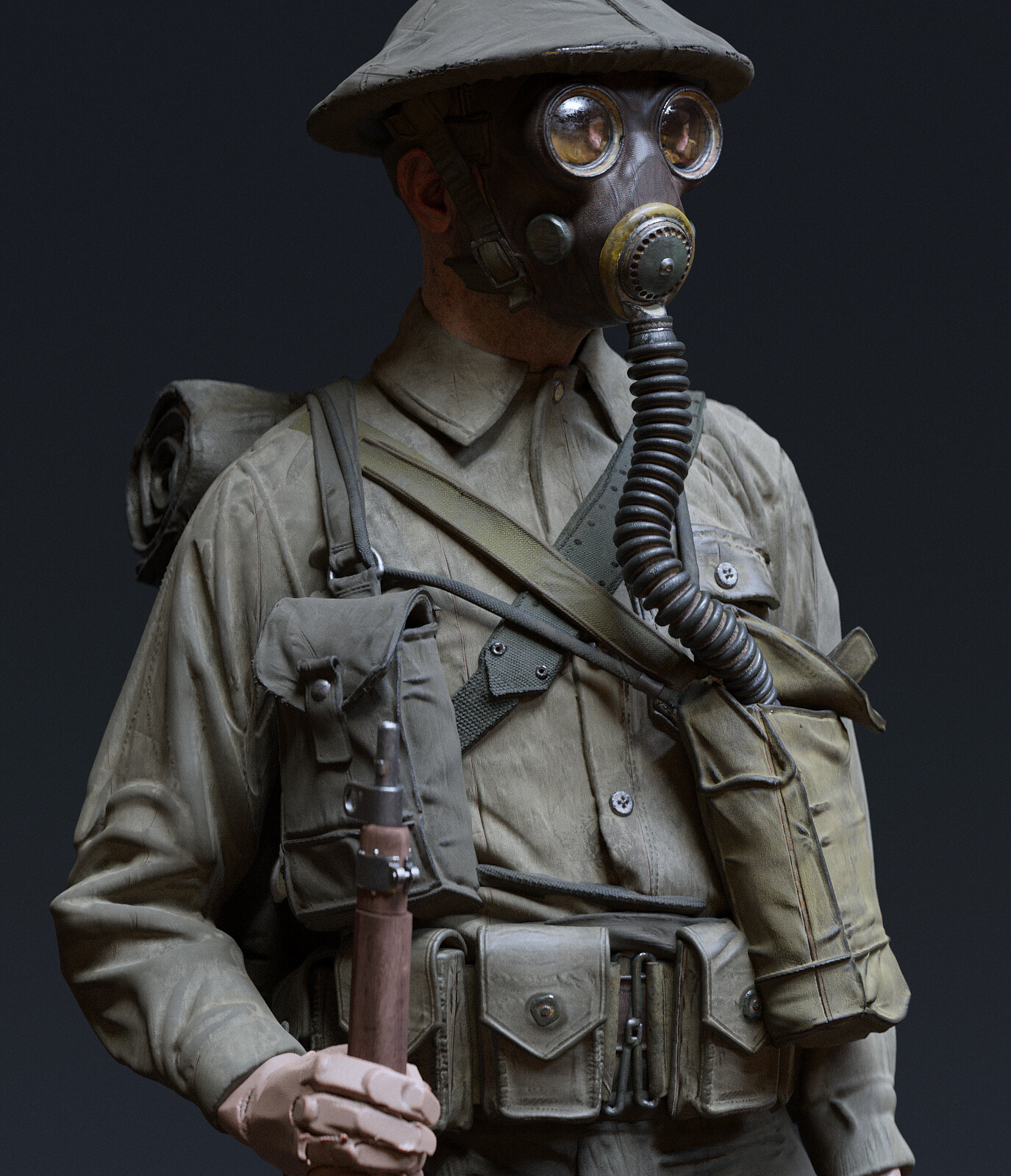 Jama Jurabaev - Character sculptures