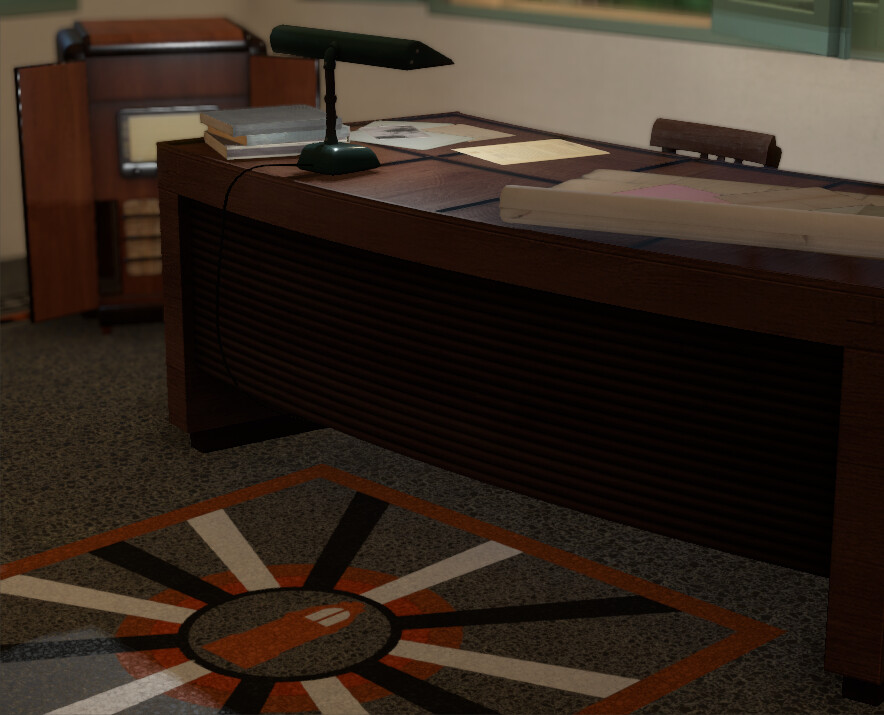 ArtStation - Director's office - VR Unity Game (2017)