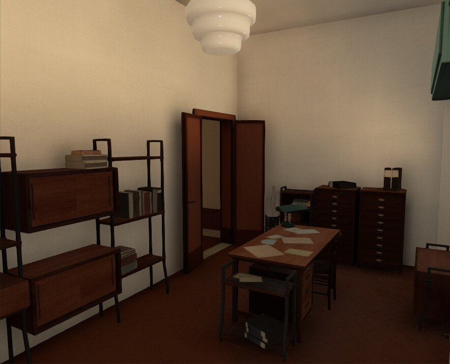 ArtStation - Small office rooms - VR Unity Game (2017)