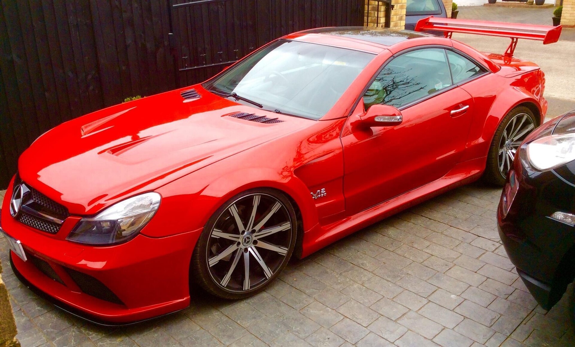 ArtStation - MODIFIED MERCEDES SL55 AMG WITH BODYKIT