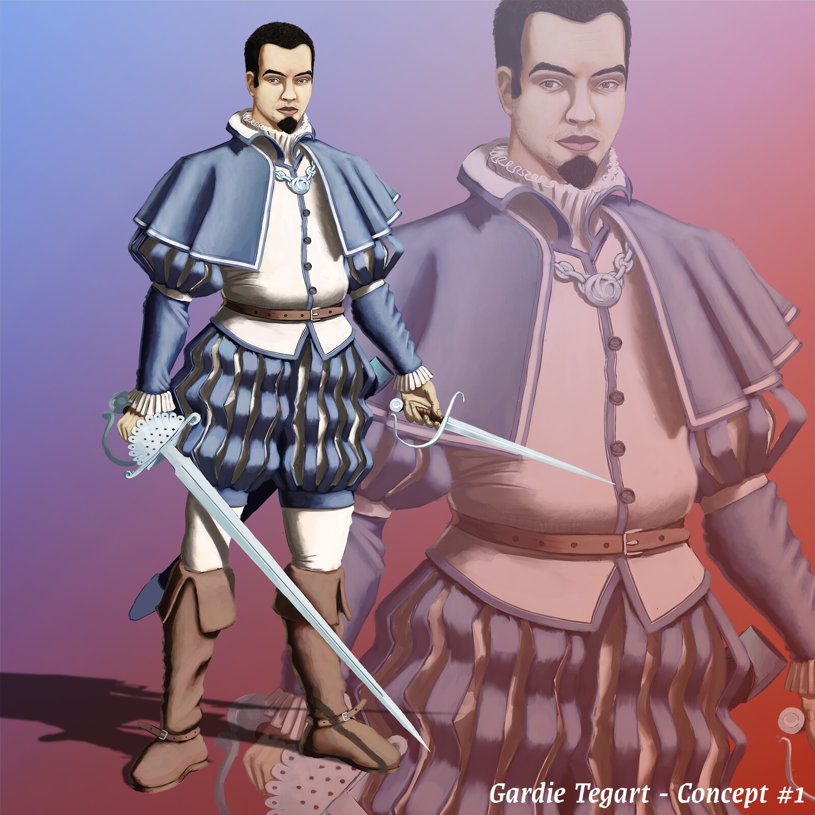 Adrian 'Khoronis' Staniek - Gardie Tegart - Concept #1