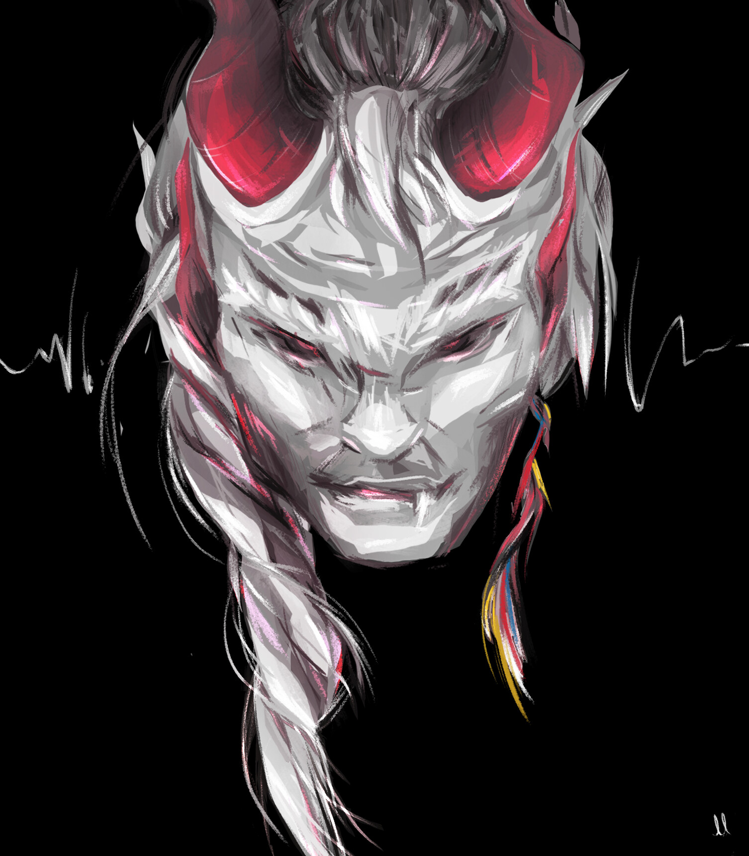 ArtStation - The Warrior Oni