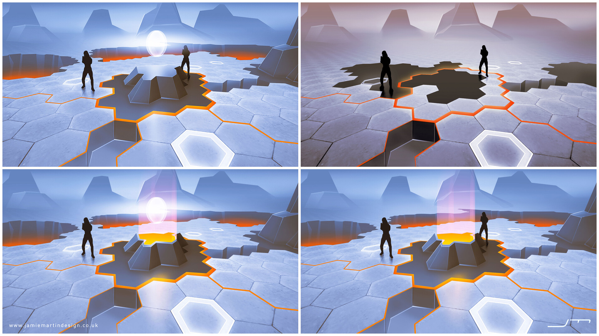 Jamie Martin - Cockpit UI, concept art