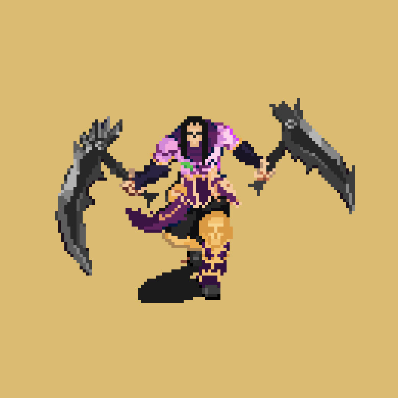 ArtStation - Death from Darksiders Pixel Art