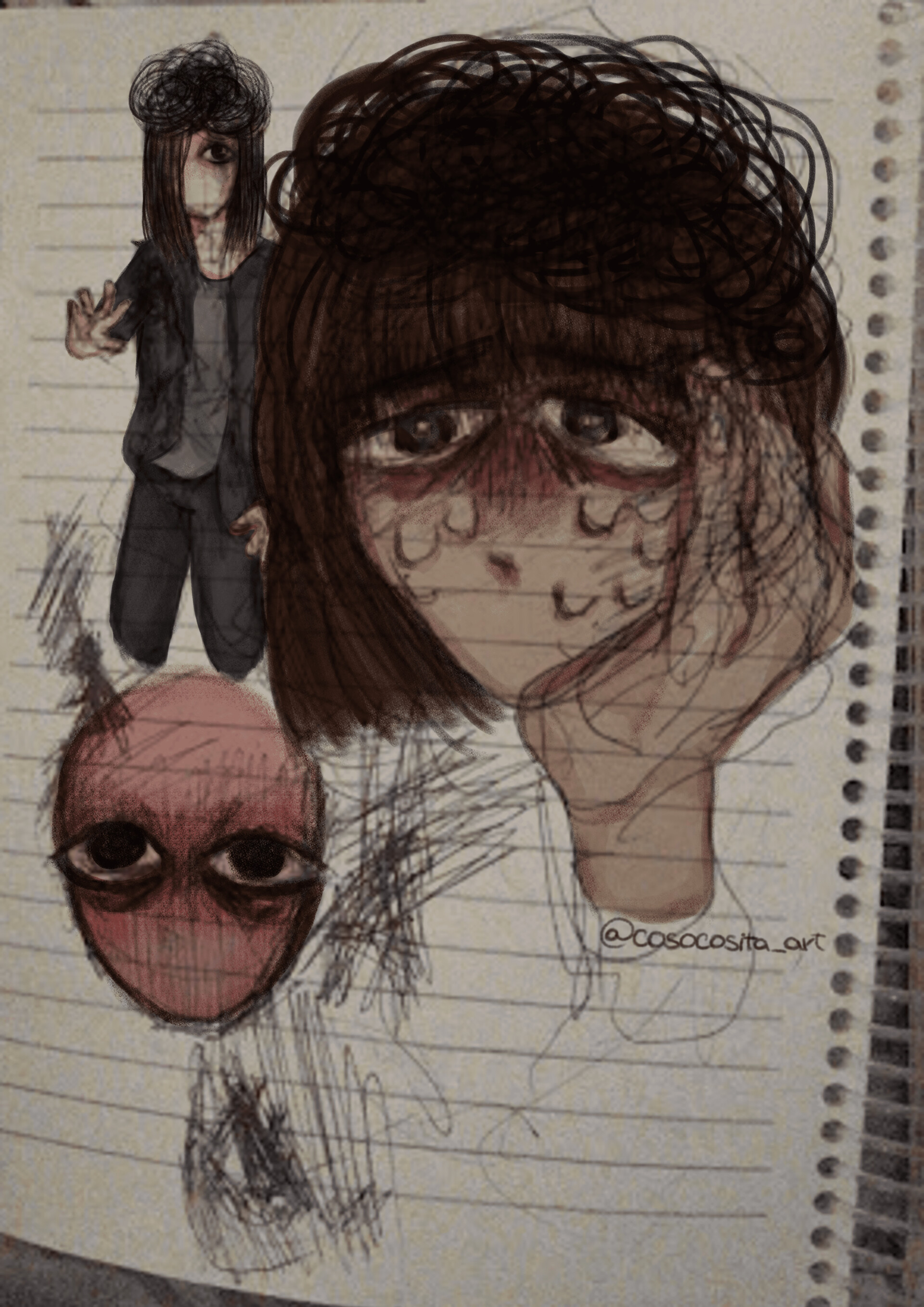 ArtStation - Painting some stuff (kinda a vent art)