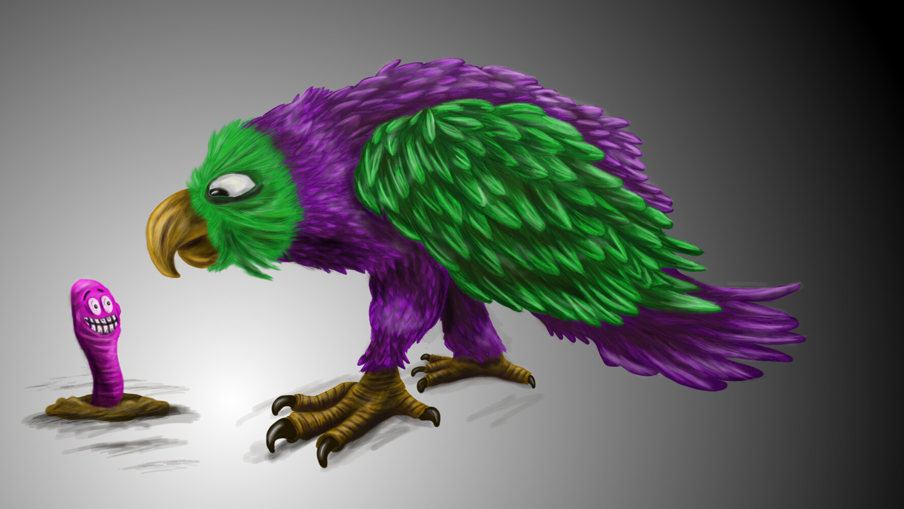 Great Job Clip Art Bird