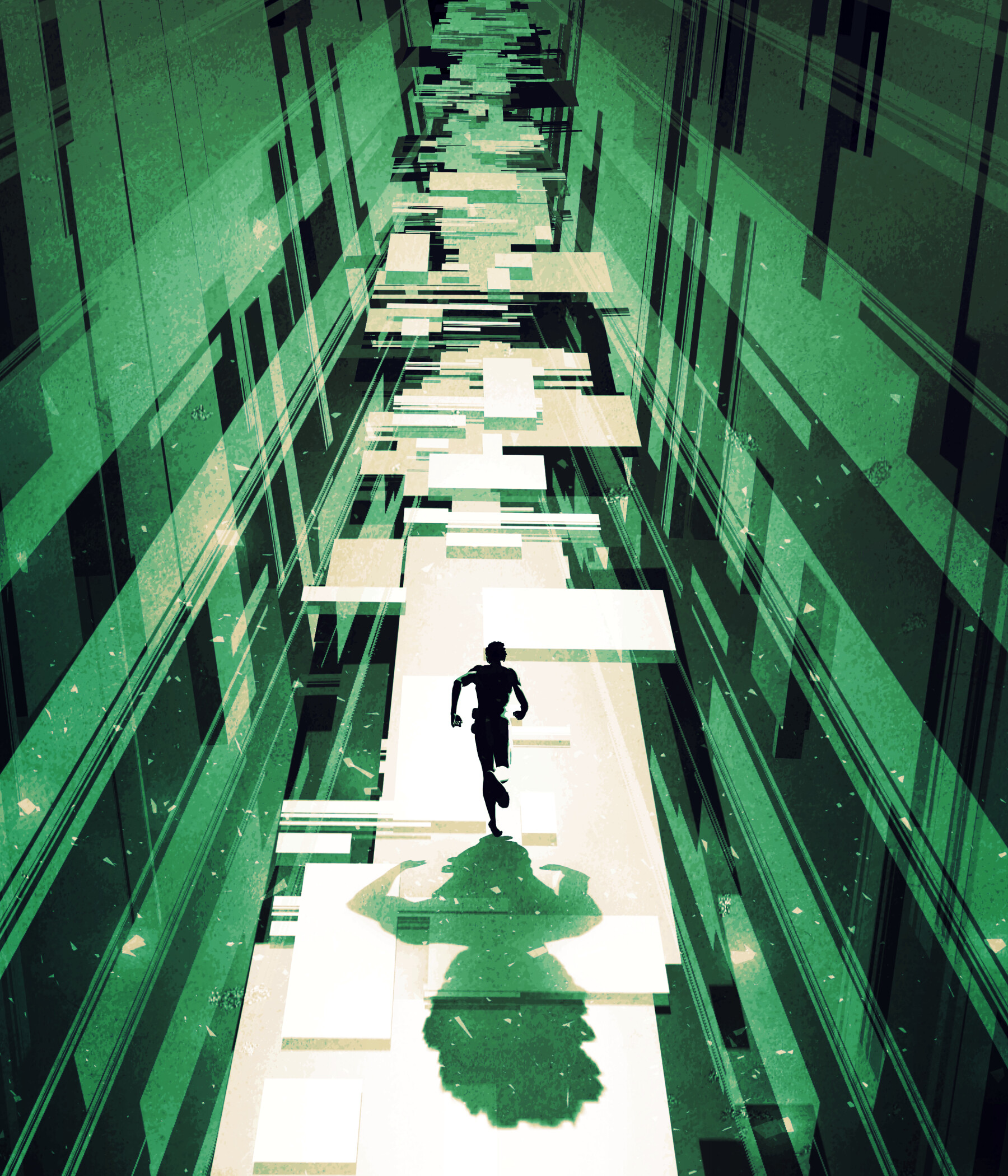 Book cover by artist Sergey Shikin : ImaginaryPathways