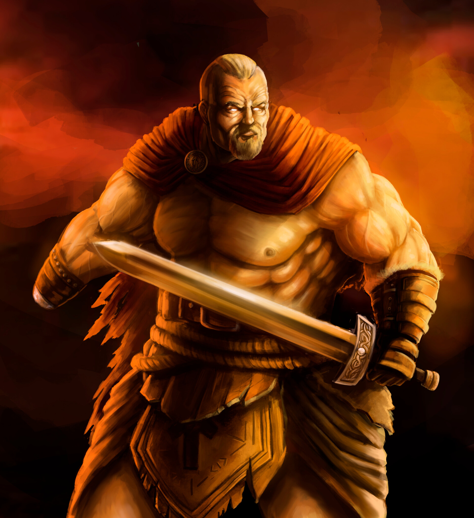 ArtStation - Tyr - Norse God