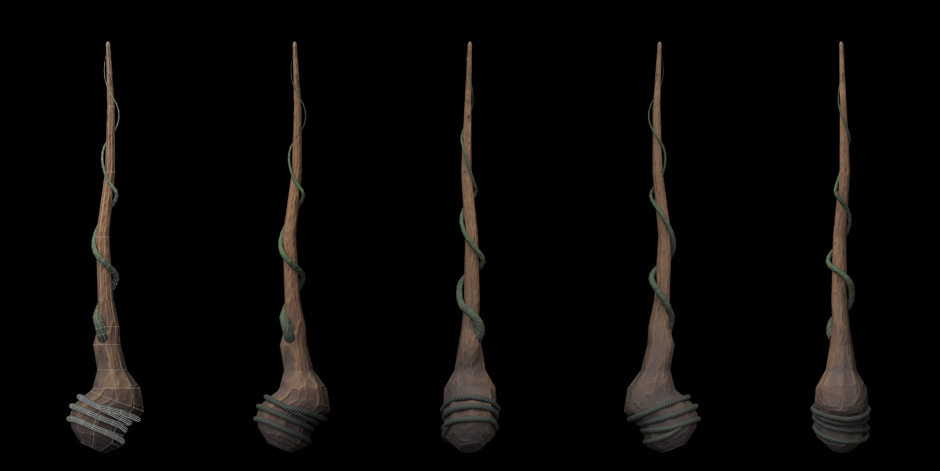 Matt Ciavarella - Stylized Wooden Wand