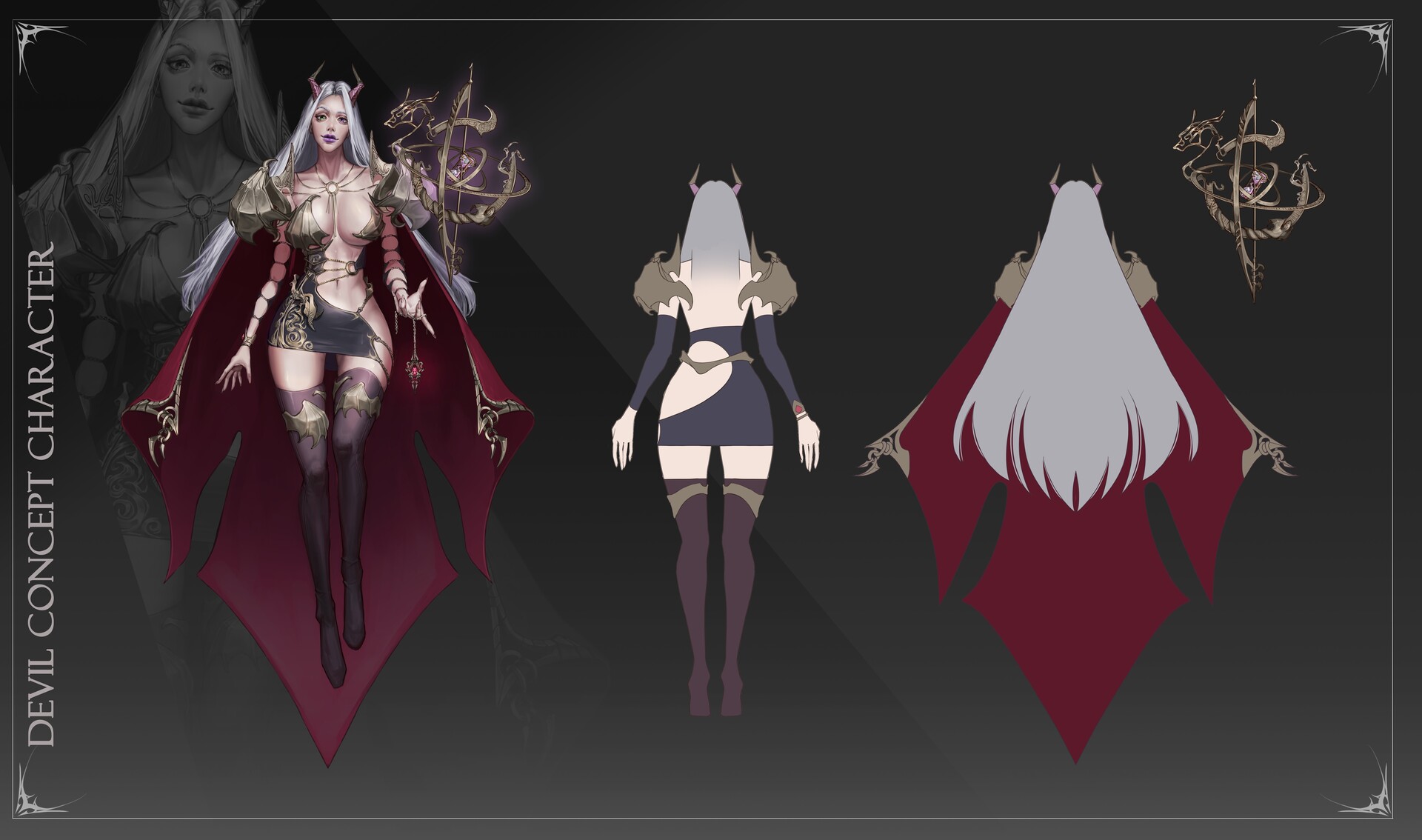 ArtStation - Devil concept character design