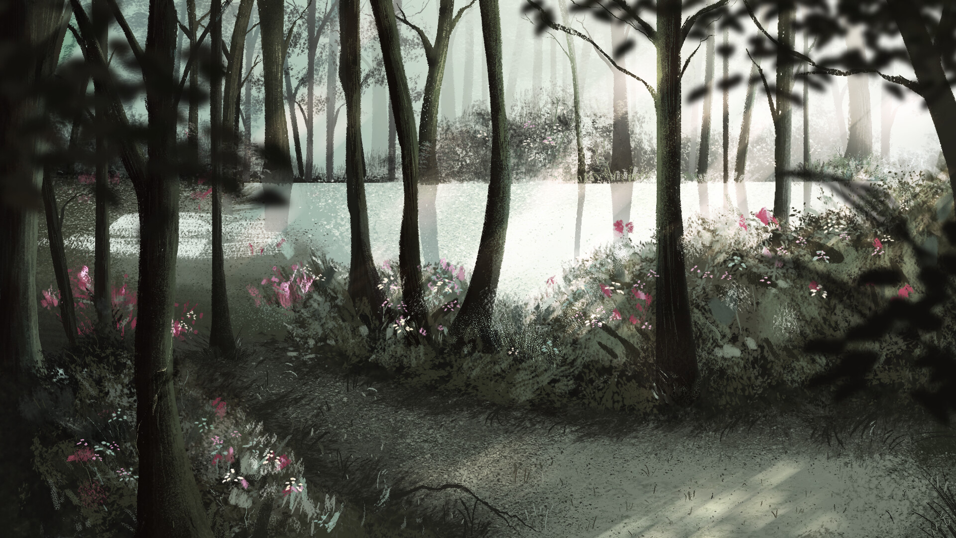 ArtStation - Lake Scenery