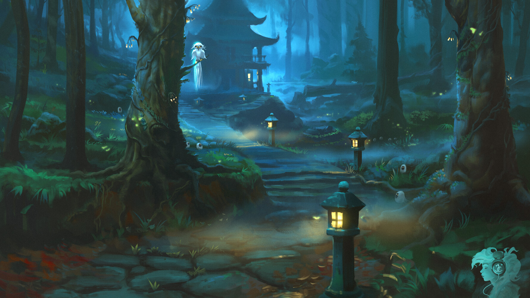 ArtStation - Mystic Night