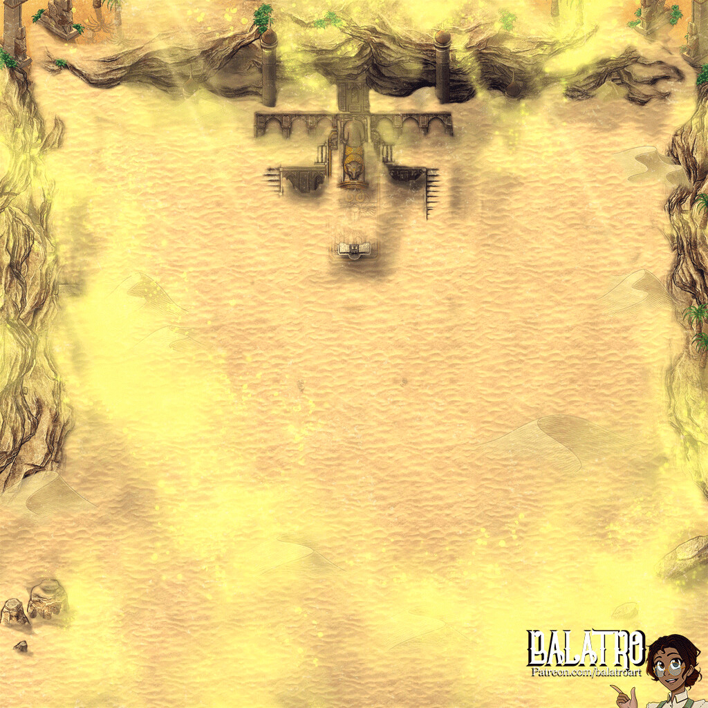 ArtStation - Temple of Sand