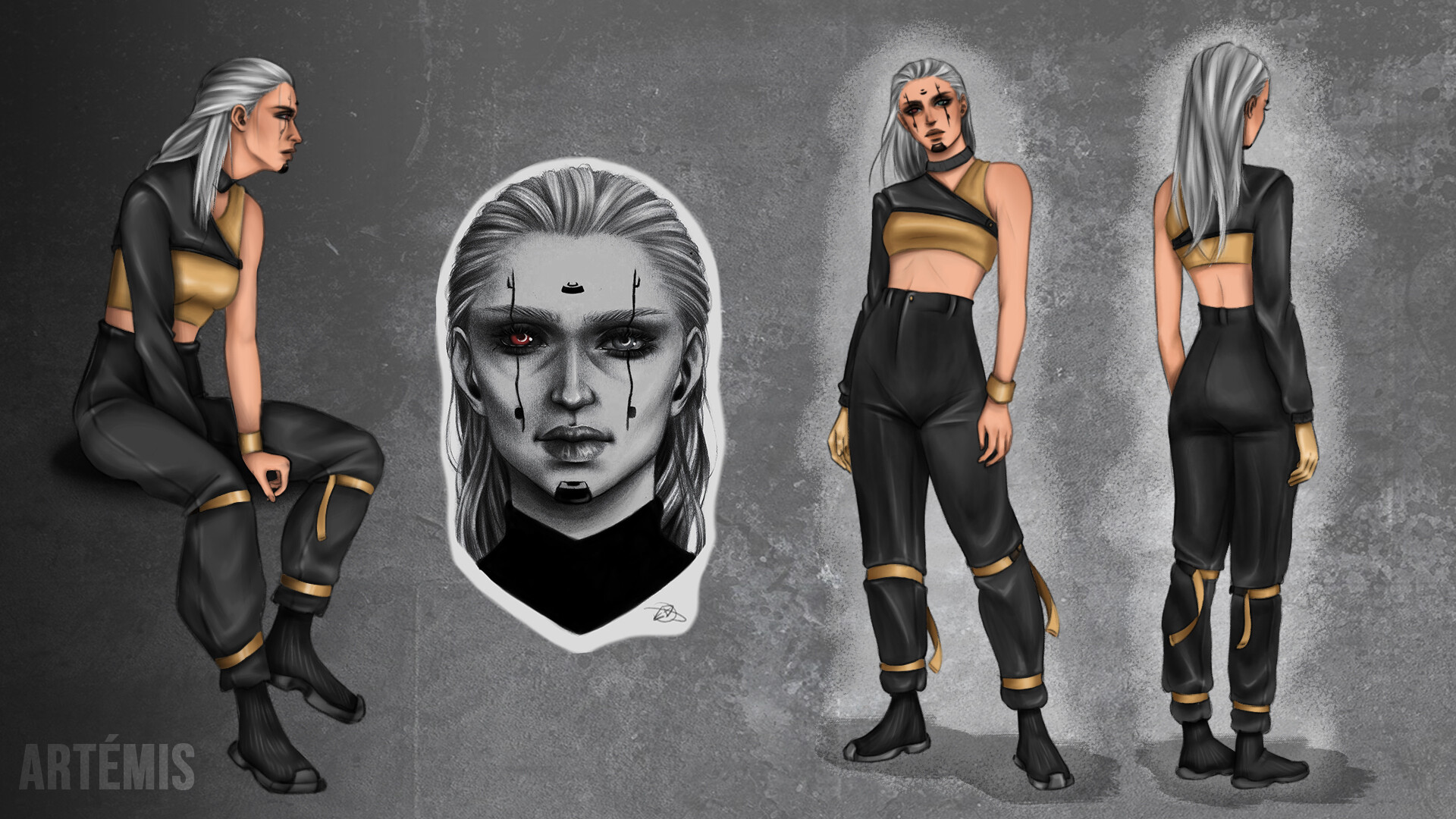ArtStation - ARTEMIS - Character Design