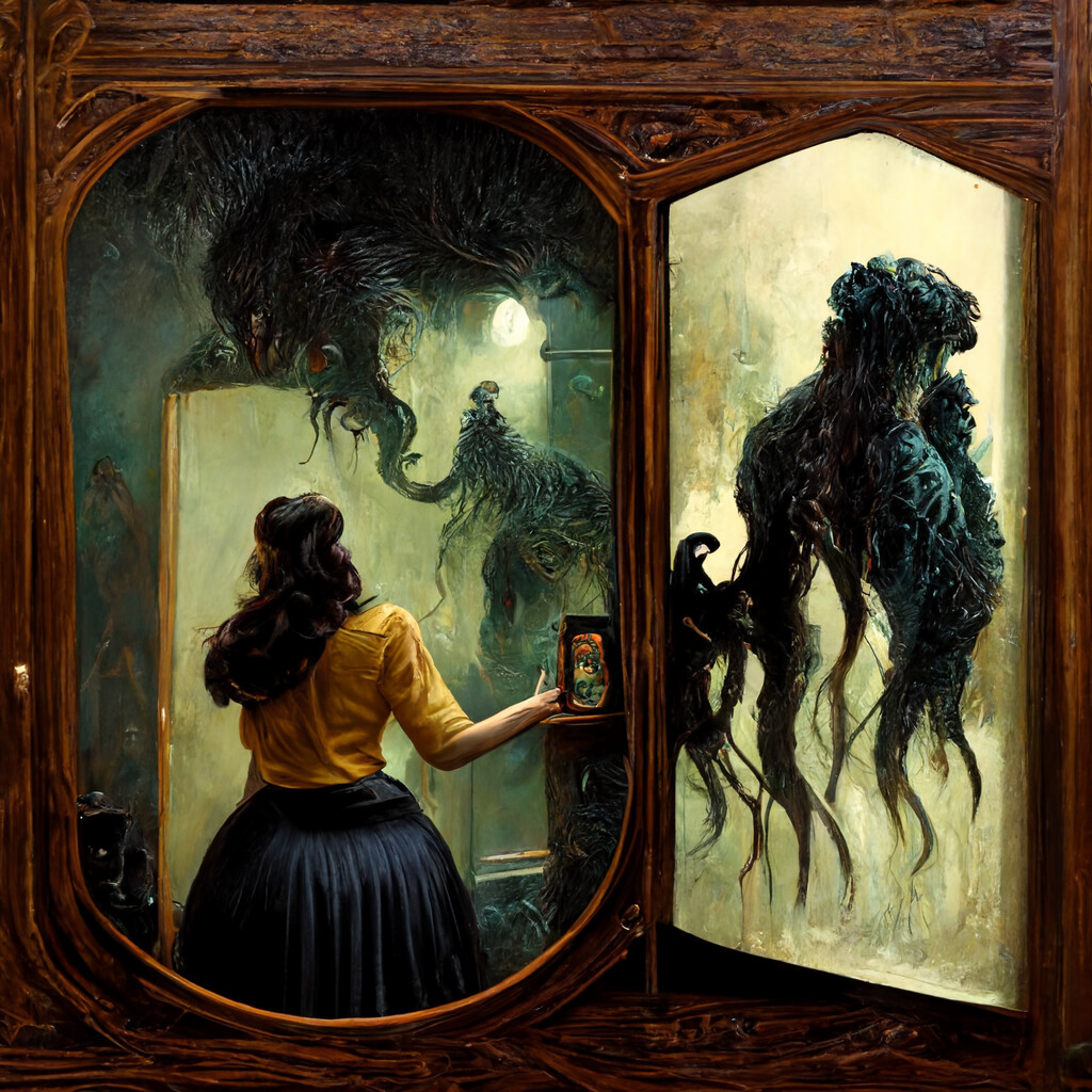 Looking In The Mirror And Seeing A Monster