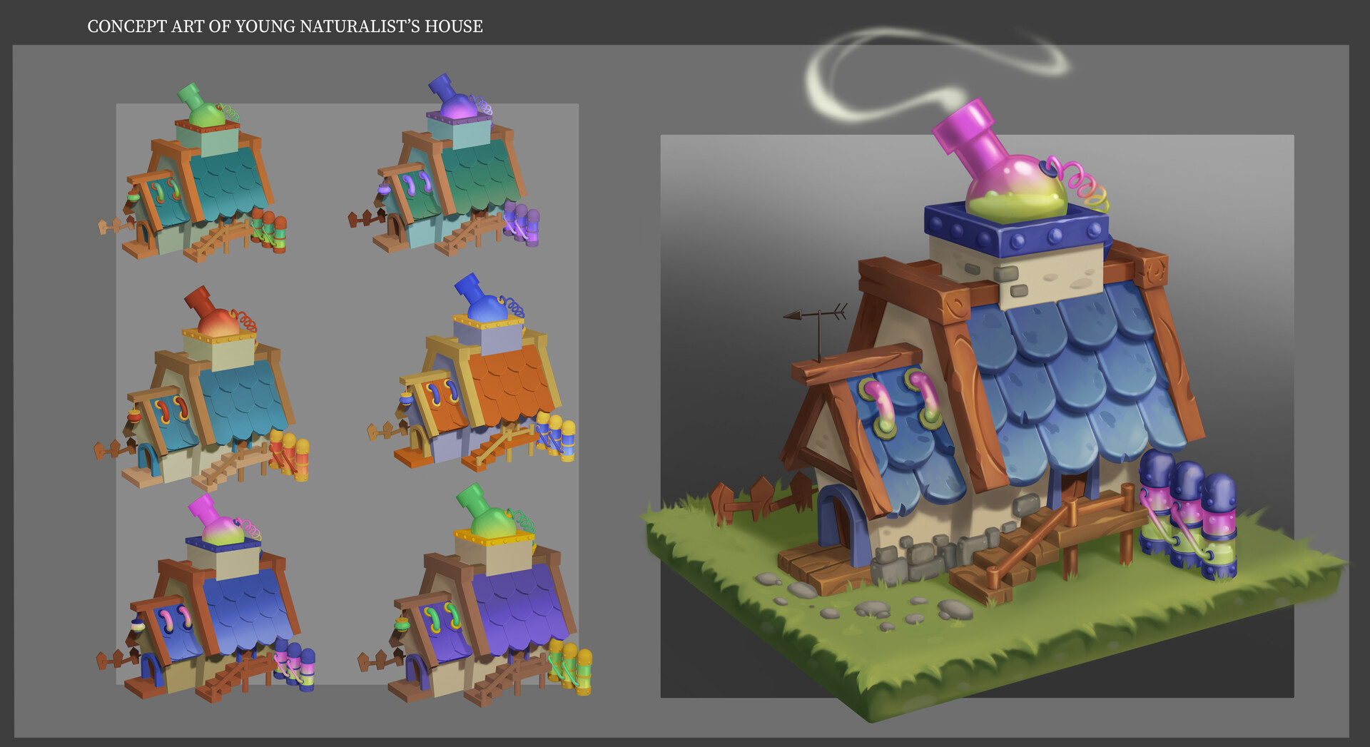 ArtStation - Magic casual house