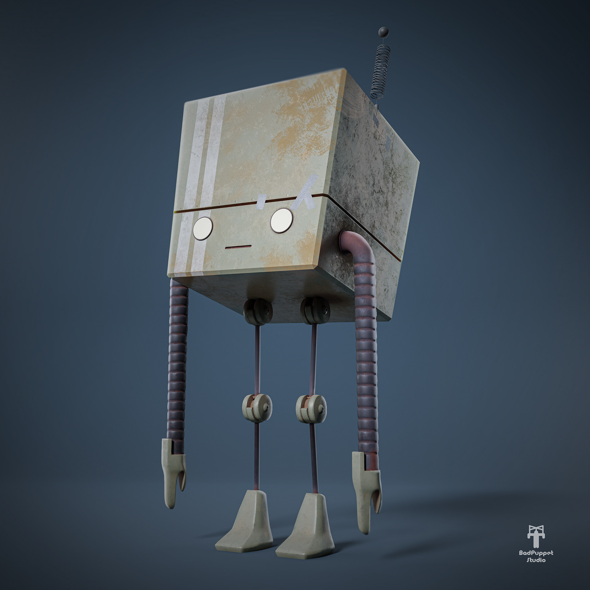 ArtStation - Green little Robot