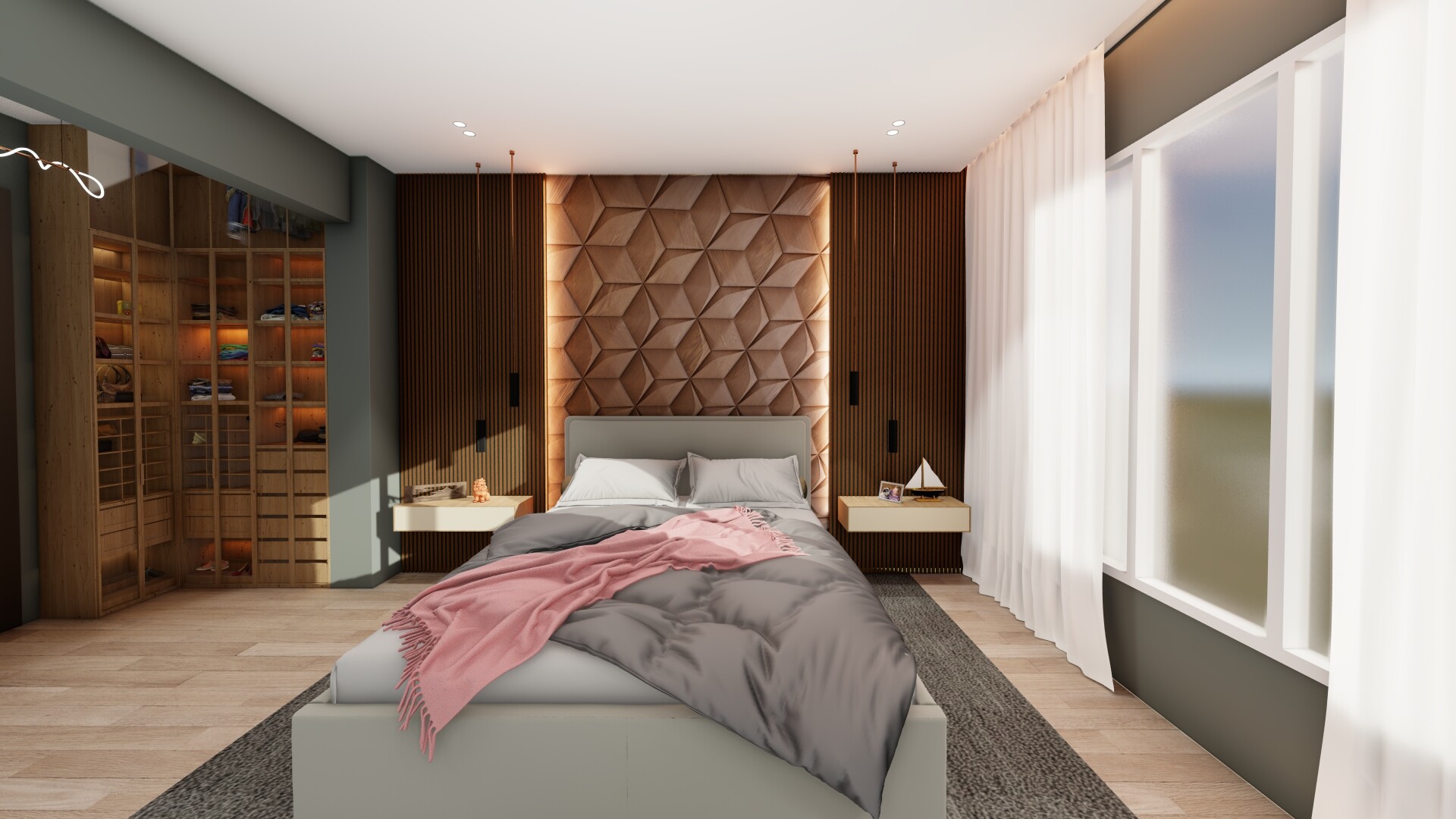 ArtStation - bedroom design