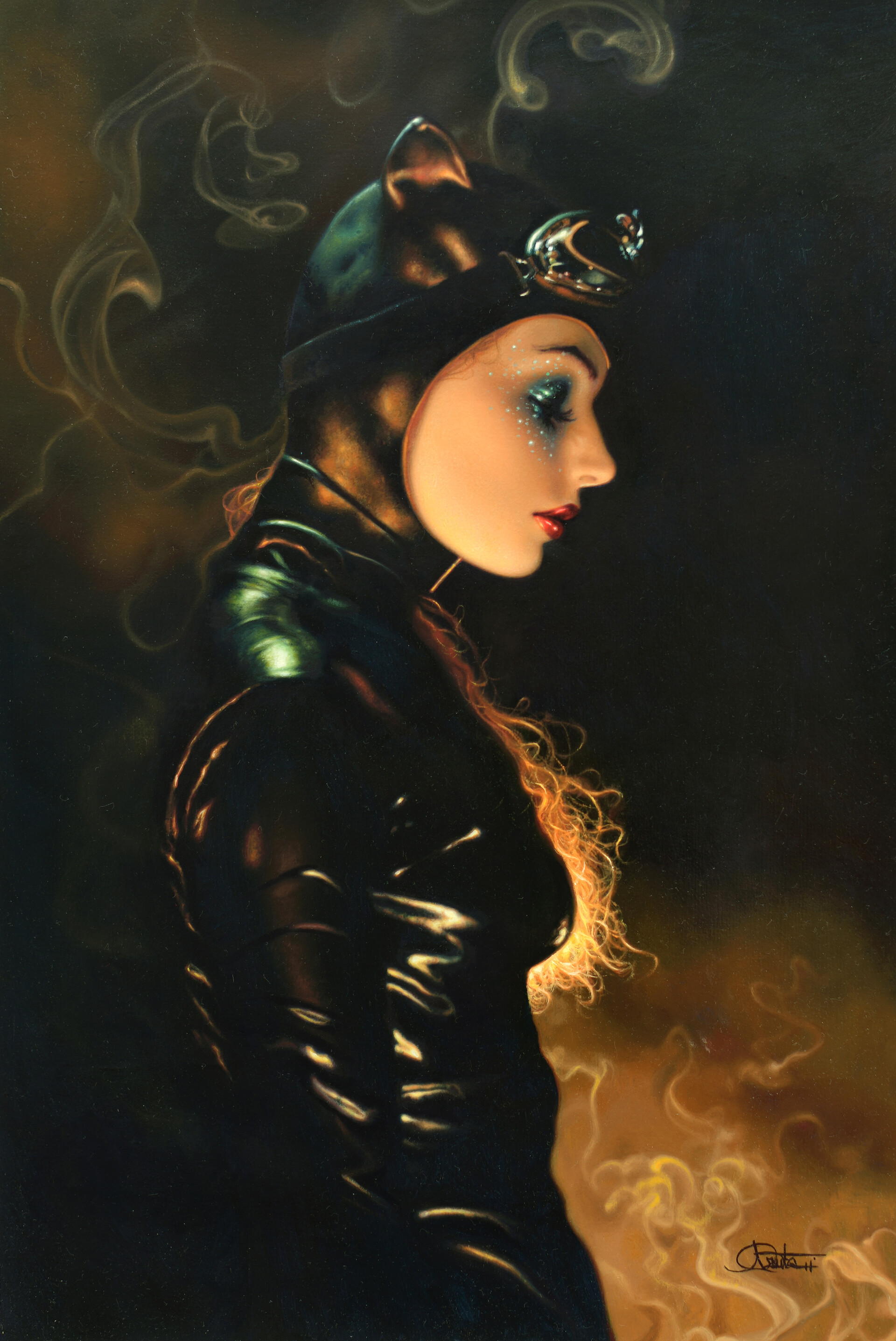 ArtStation - Cat / Oil