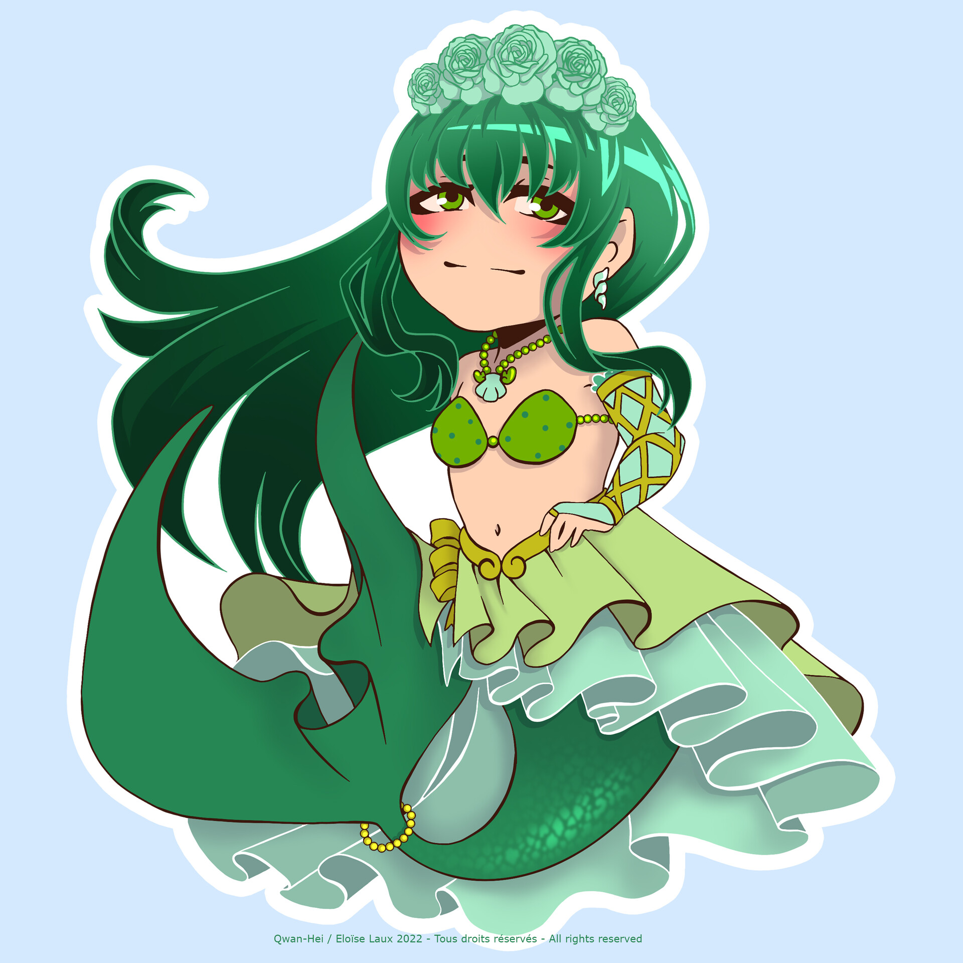 Mermaid Melody Rina Chibi