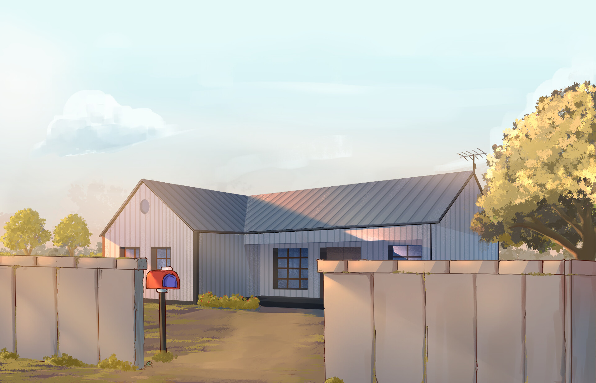 ArtStation - Anime Background#1