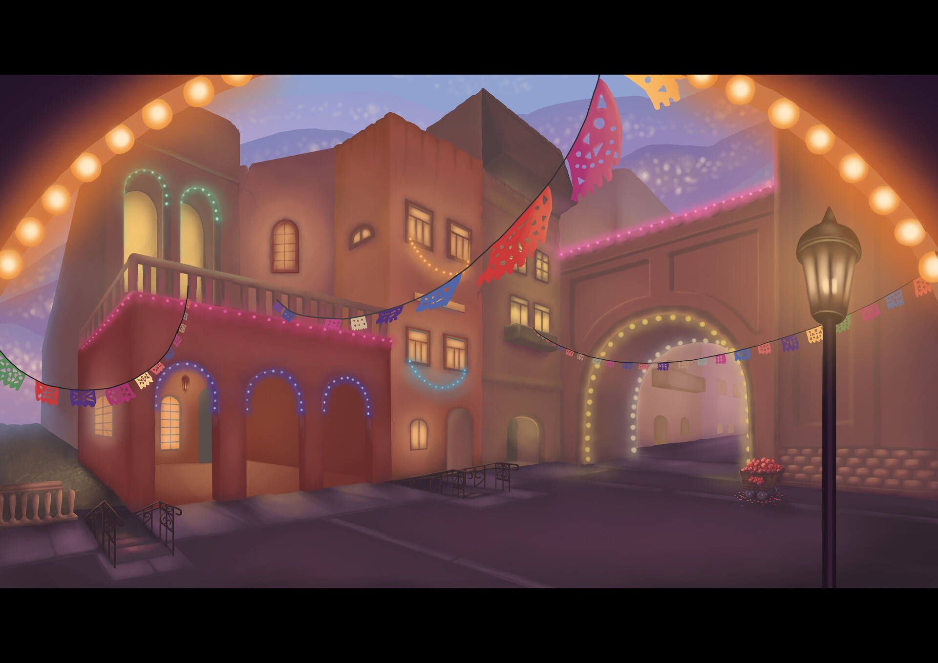 ArtStation - Coco - background design