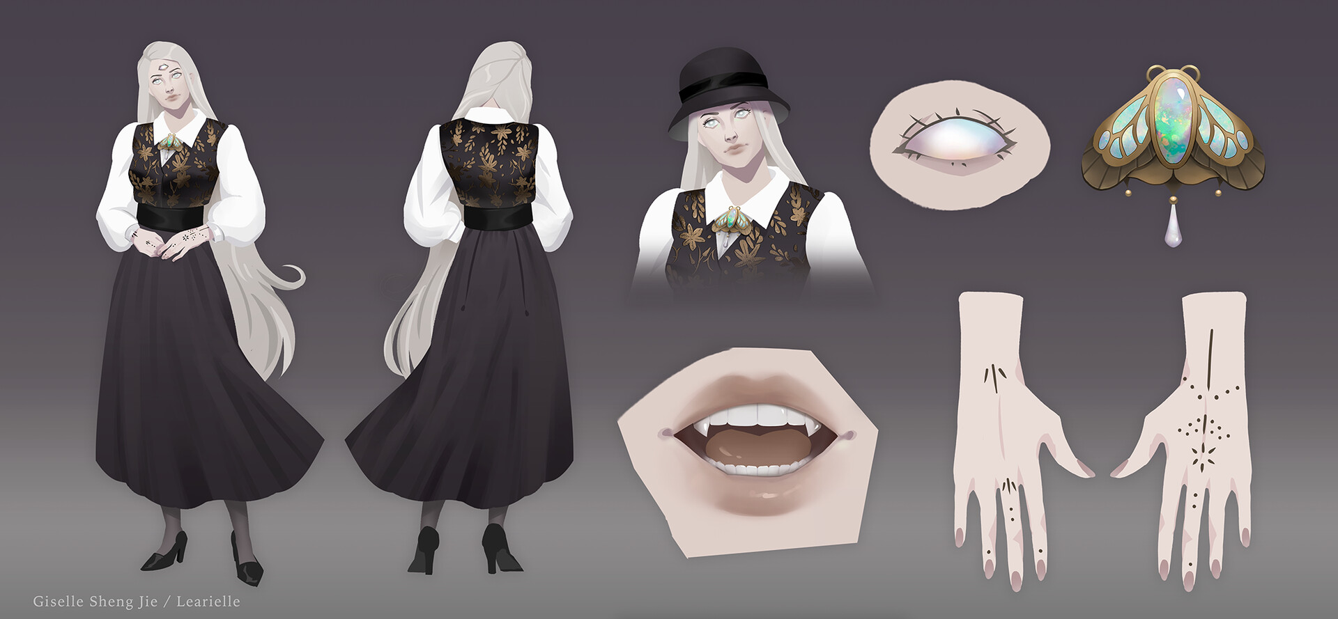 ArtStation - Vampire: the Masquerade - Salubri Yulia