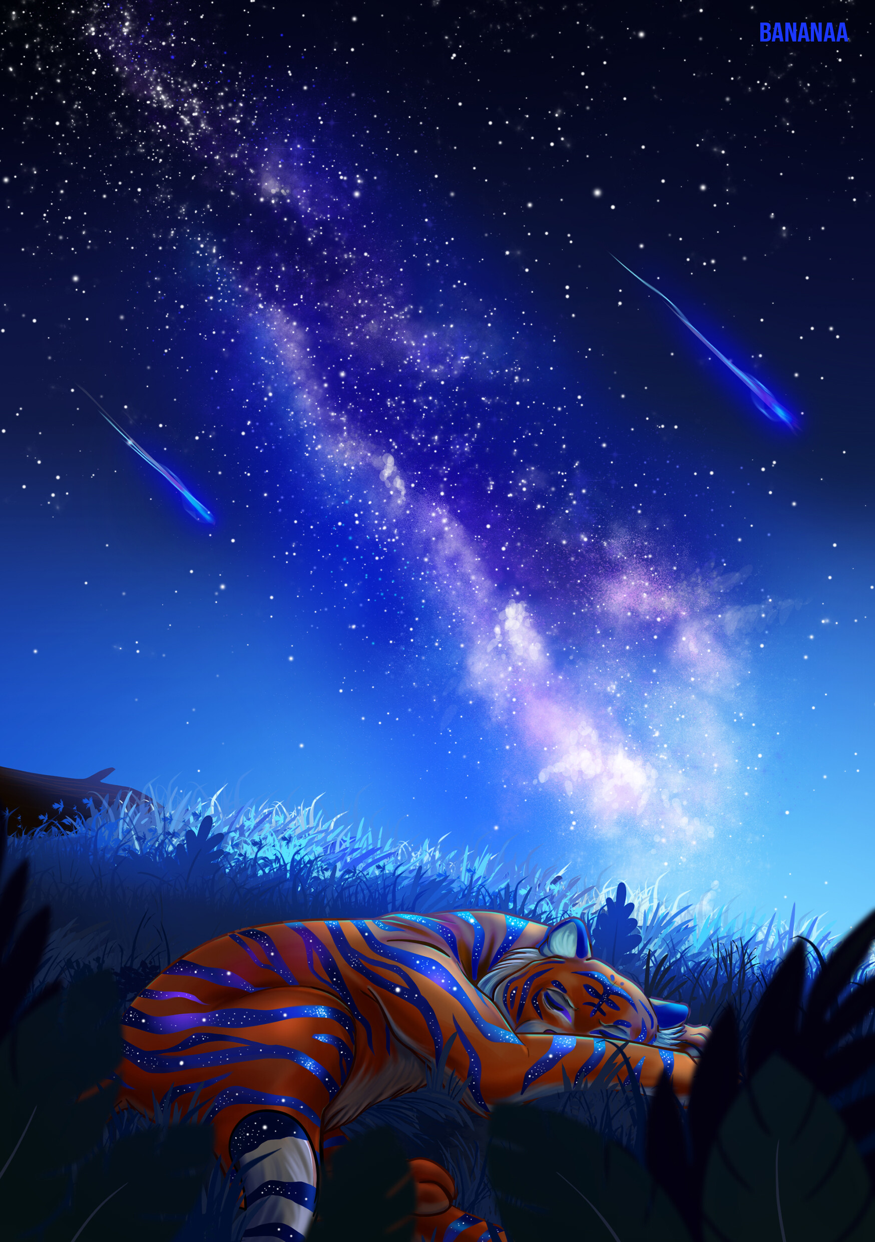 ArtStation - Cosmic tiger