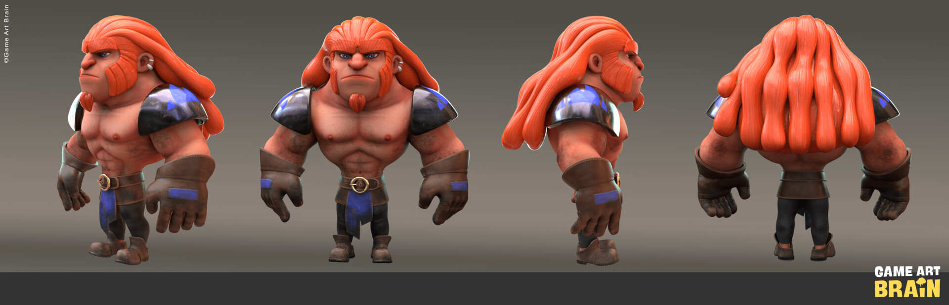 Game Art Brain - Creation & Consulting - The Furnace Master Stylized ...