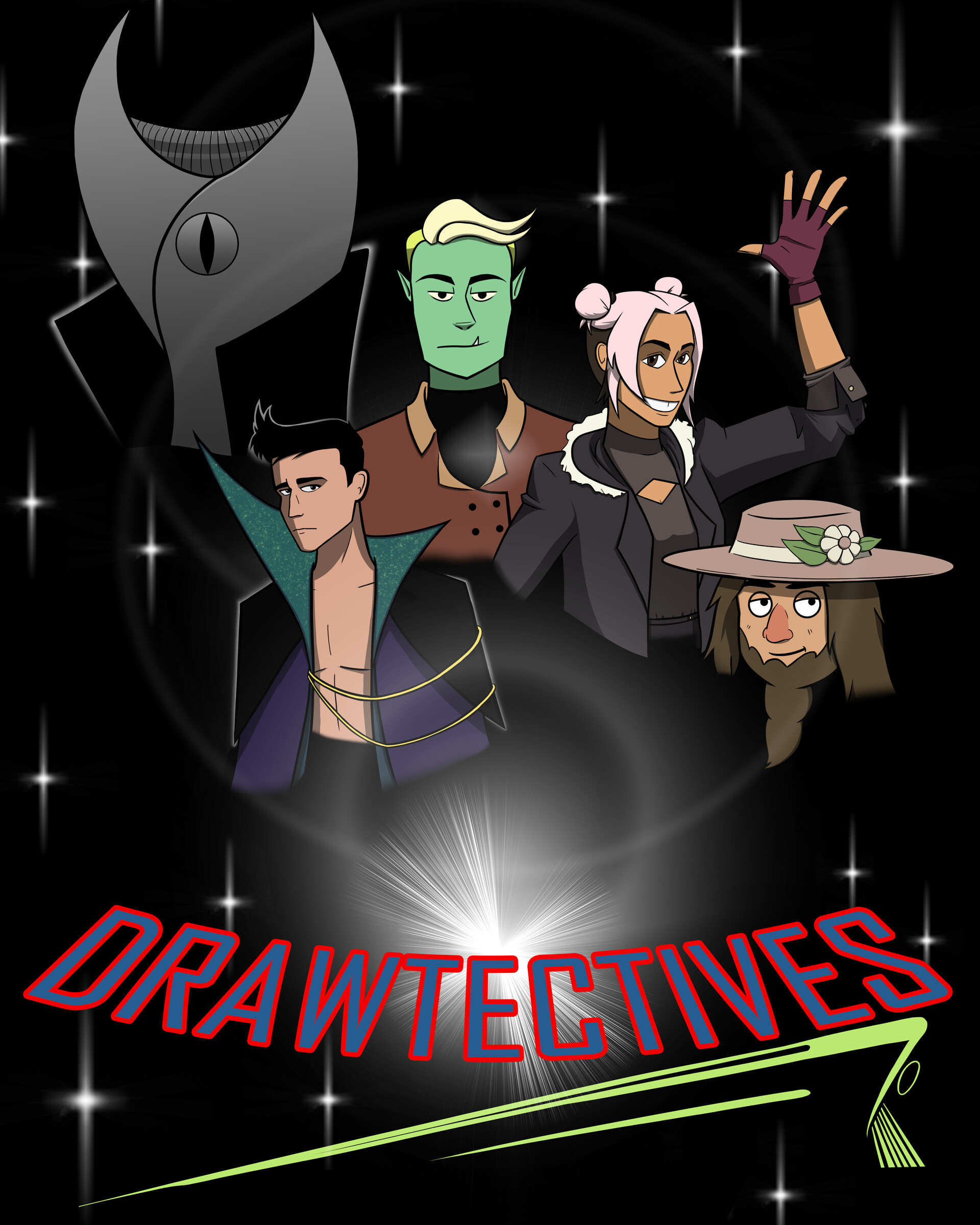 ArtStation - Drawtectives season 2 - Fanart Poster
