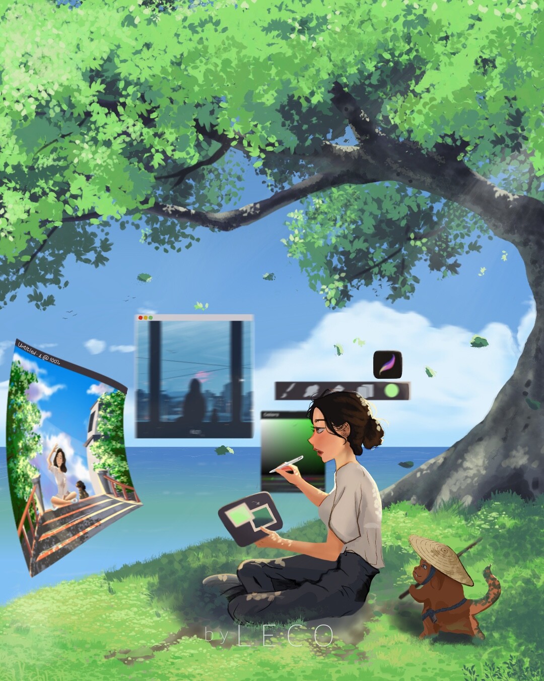 ArtStation - metaverse procreate