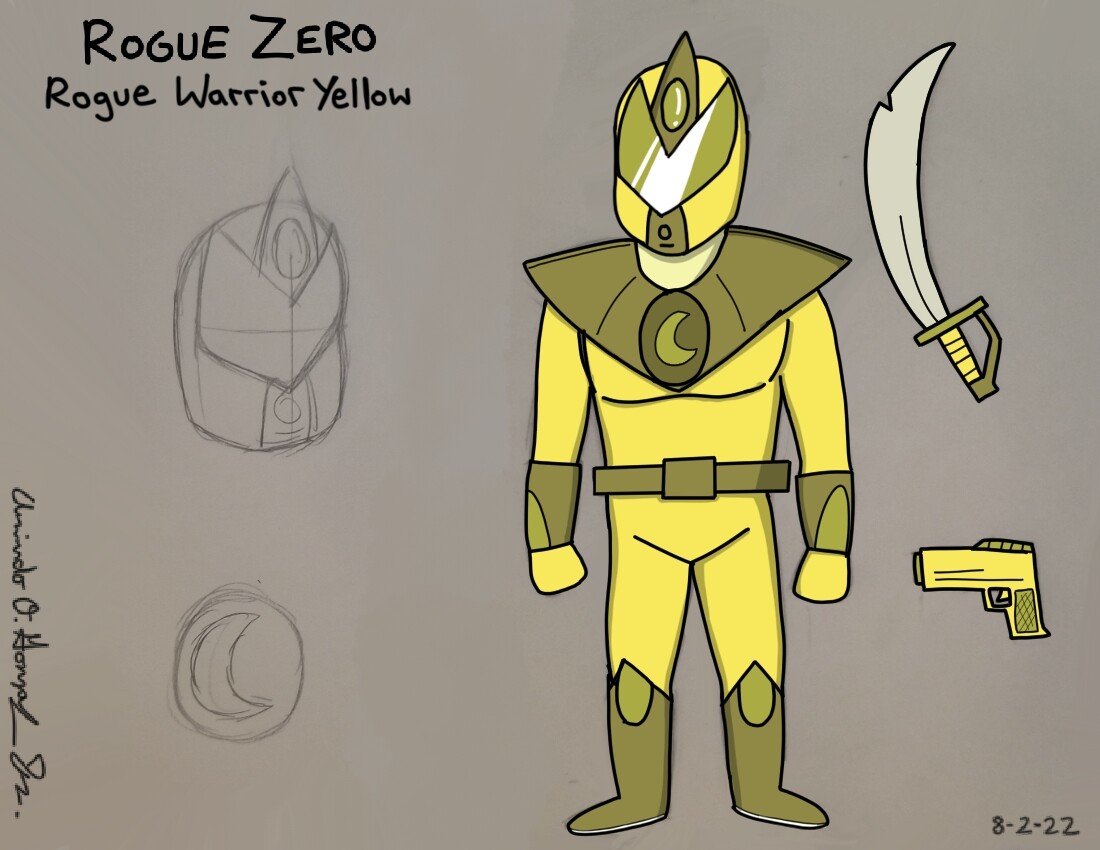 ArtStation - Rogue Zero: Rogue Warrior Yellow