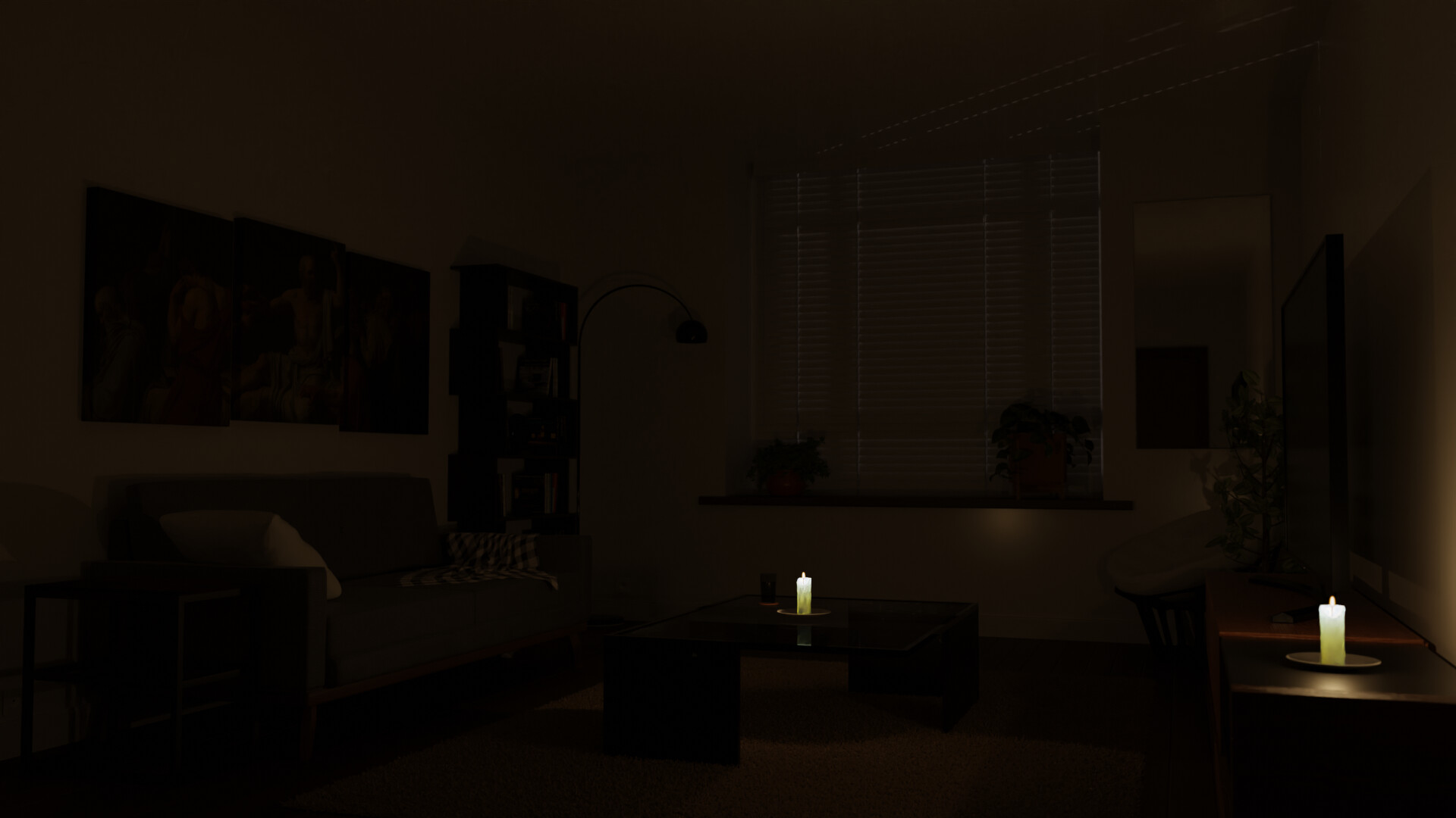 Seth Usher - Realistic Room - Architectural Visualization