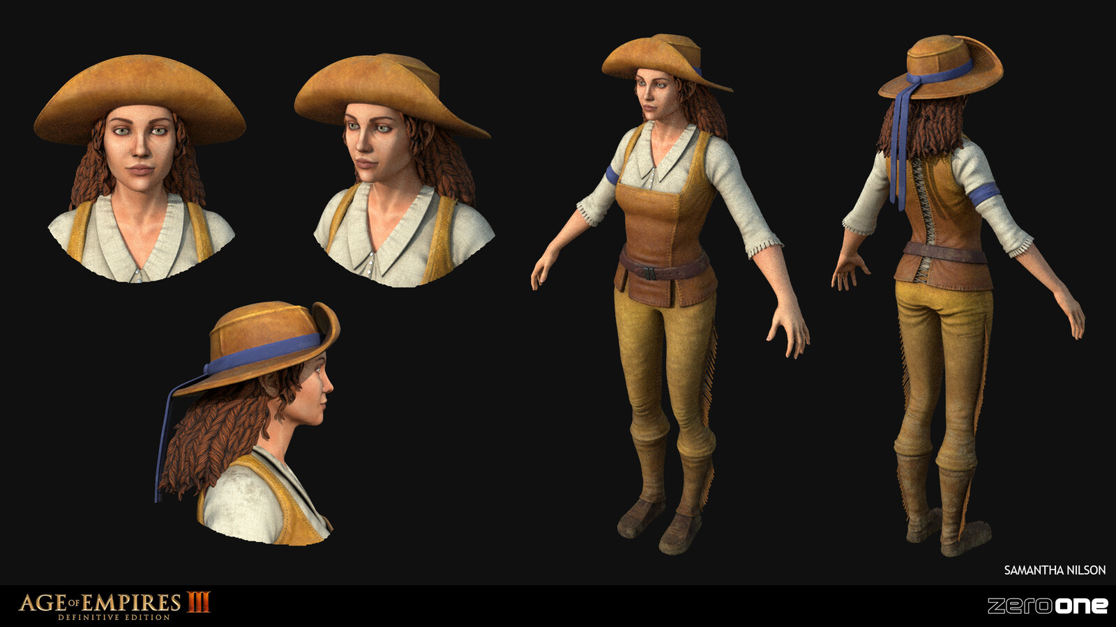 Sam Nilson - Amelia Black - Age Of Empires III: Definitive Edition