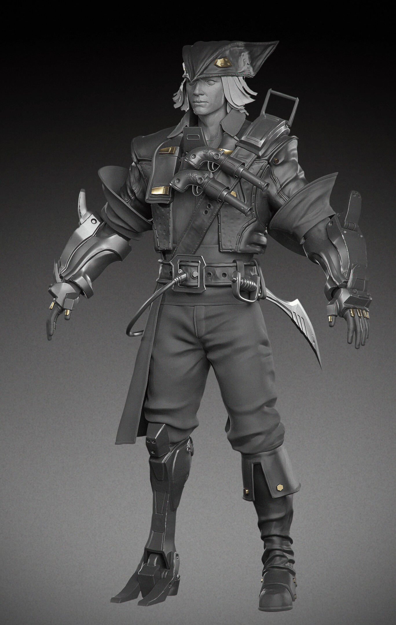 ArtStation - 游戏角色线下班第12期 林同学作品