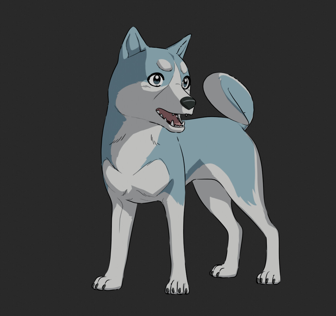ArtStation - Anime Dog