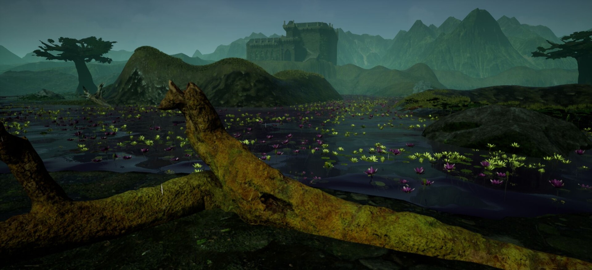 ArtStation - Level art, Medieval Swamp