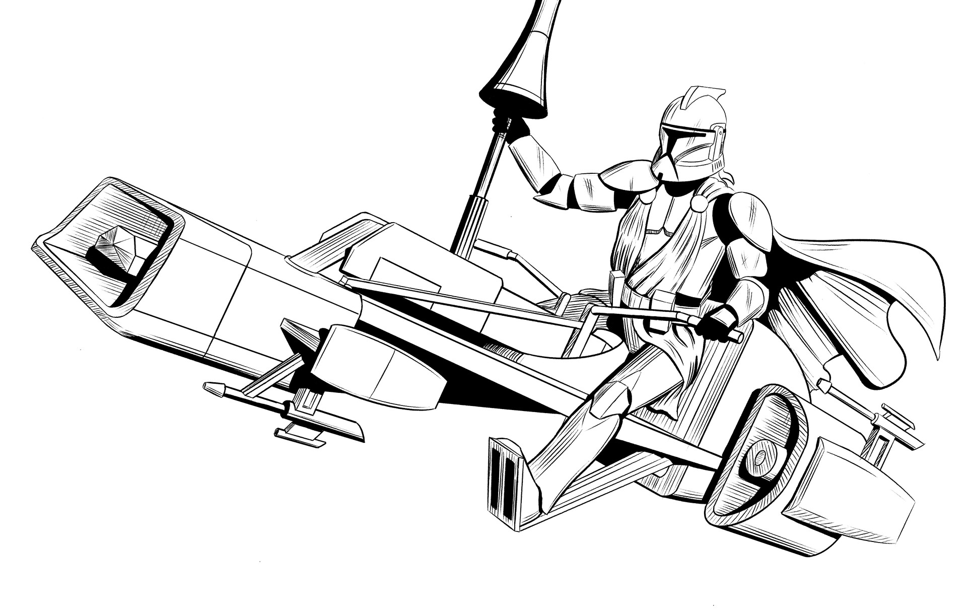 star wars clone wars coloring pictures