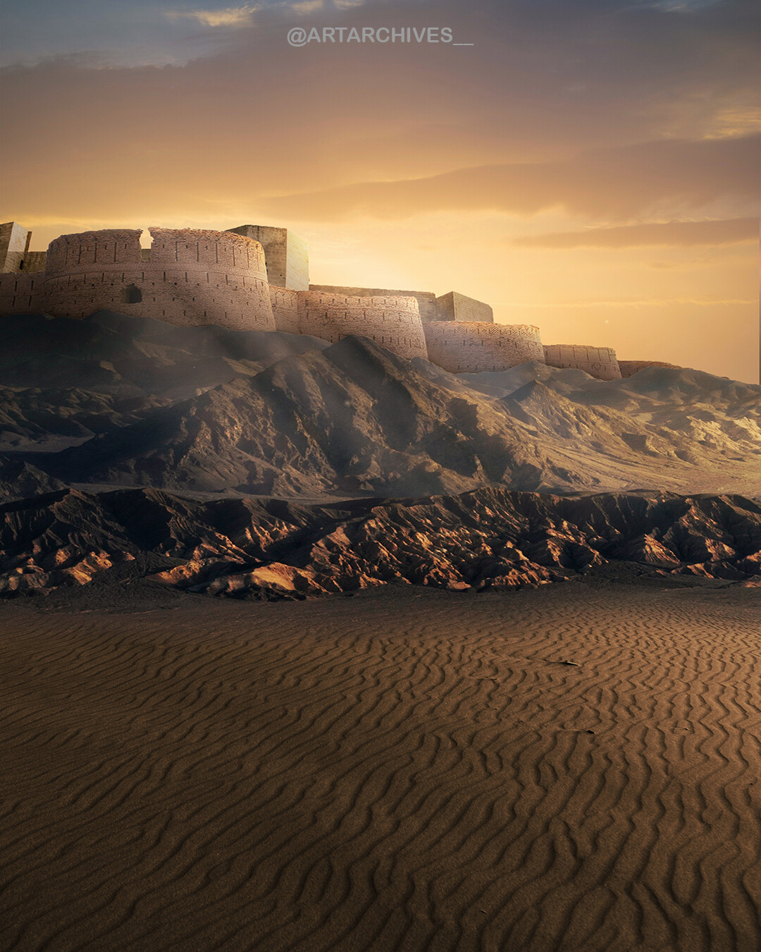 ArtStation - Sand Ruins