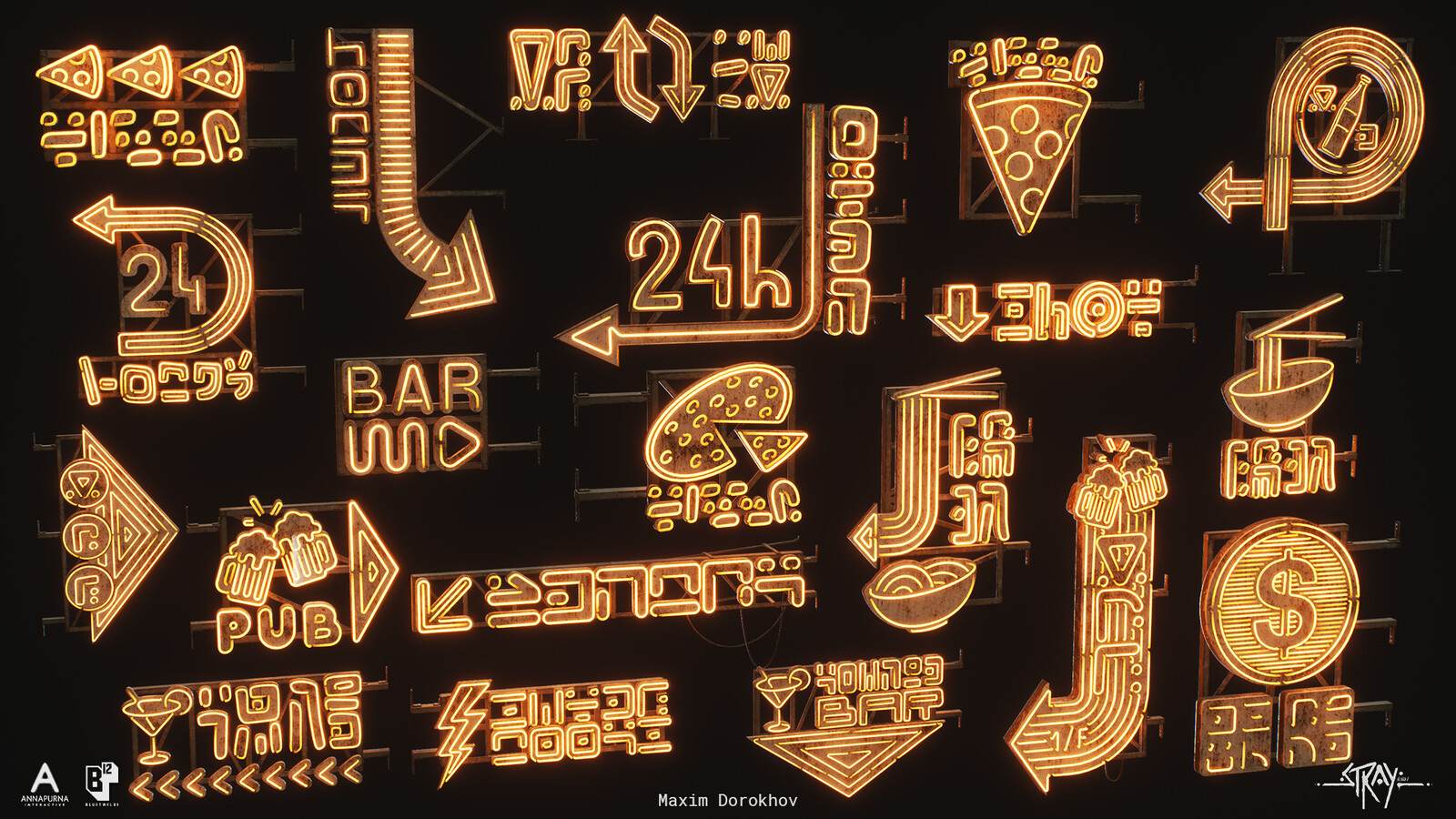 Maxim Dorokhov - Stray - Neon Signs