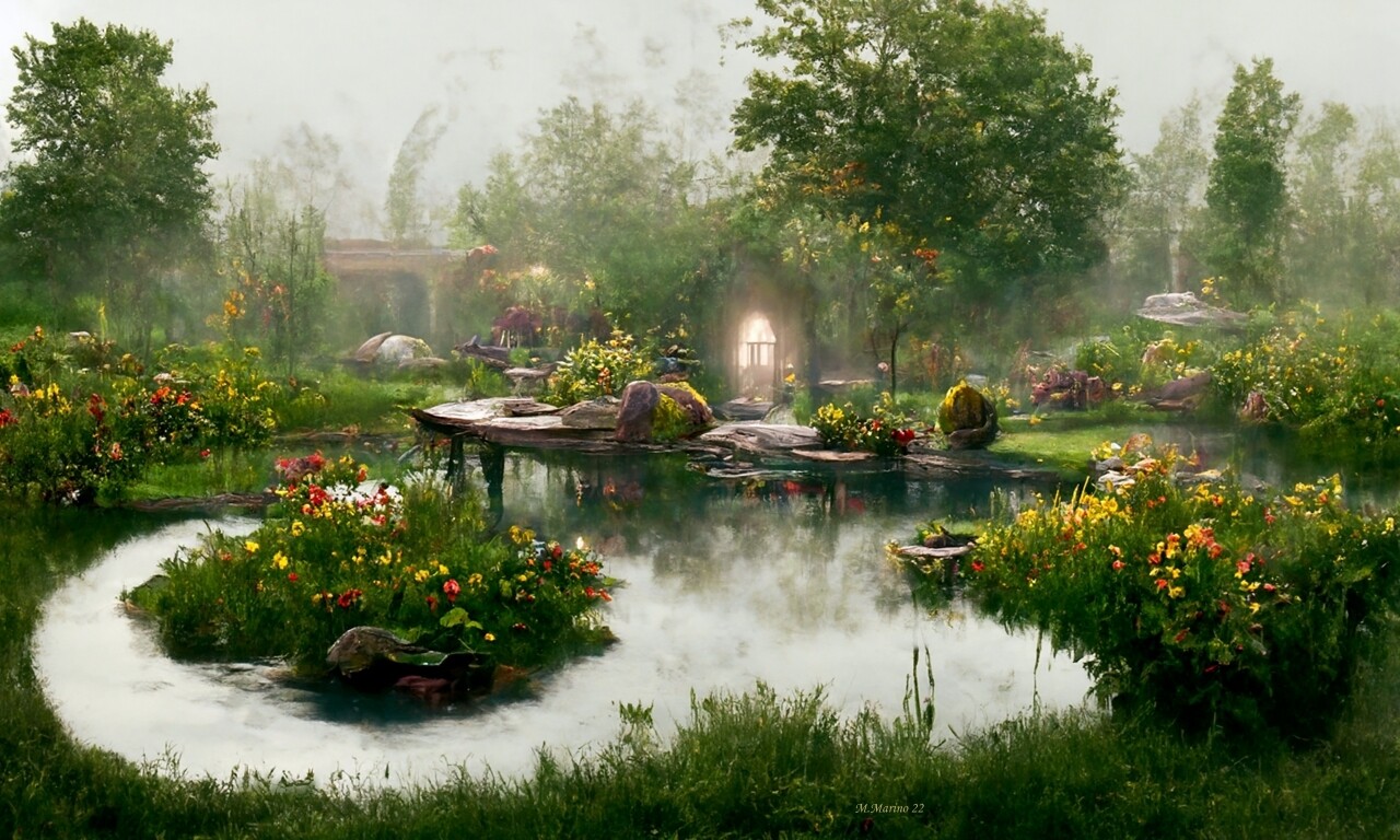 ArtStation - Garden area