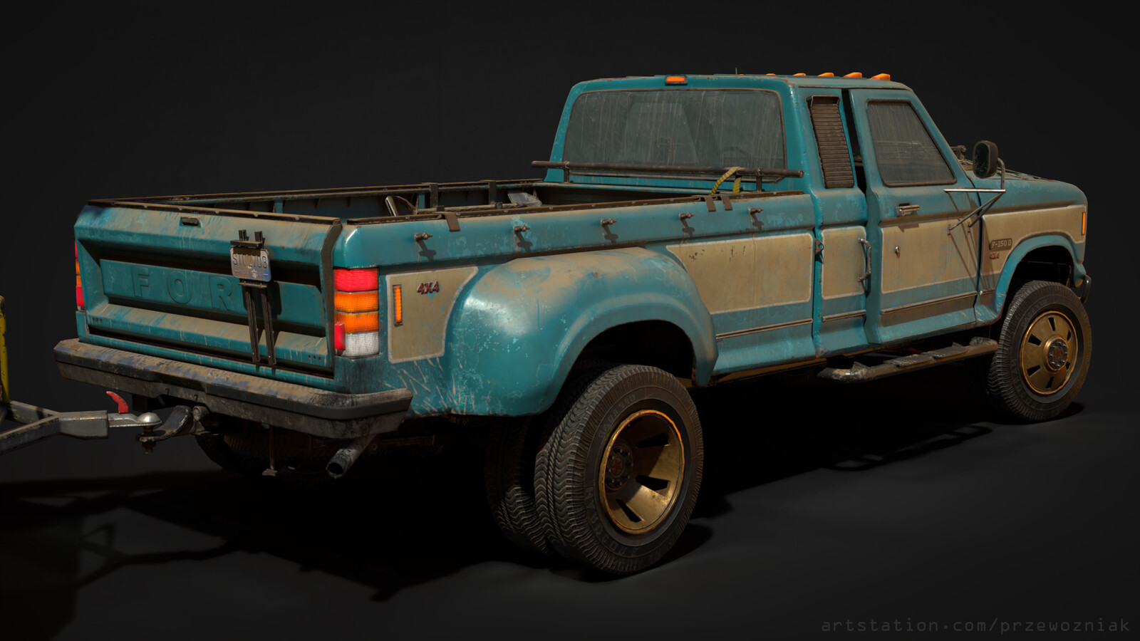 Aleksander Przewoźniak - Ford F-150 Dually Pickup with trailer and ...