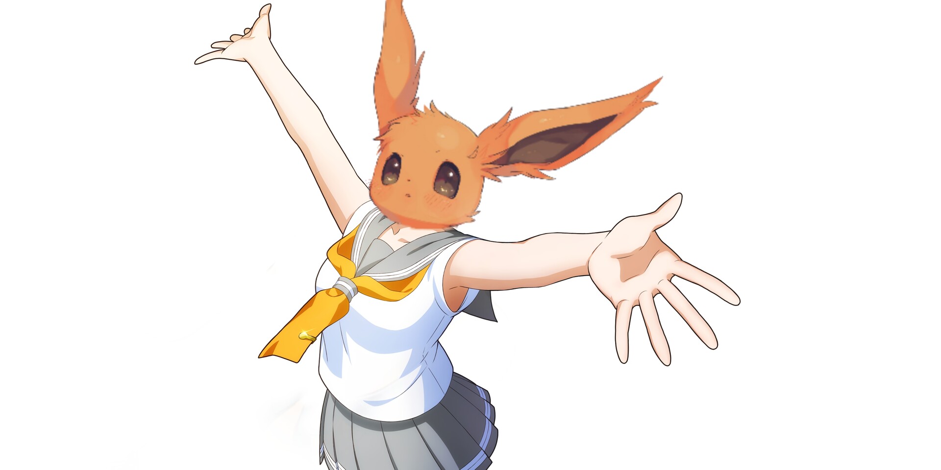 ArtStation - Eevee head Tsushima Yoshiko